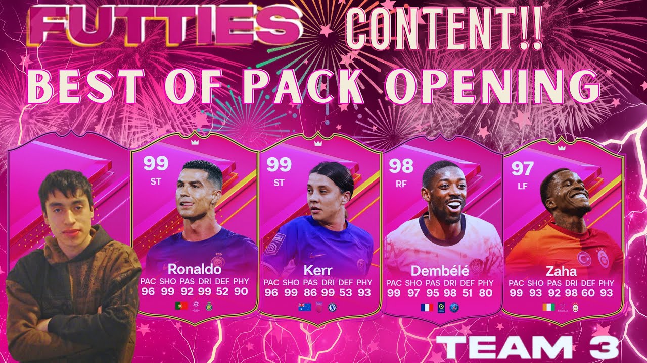 MBAPPE GEZOGEN!!🤩 FUTTIES TEAM 3 BEST OF PACK OPENING🔥EA FC 24 - YouTube