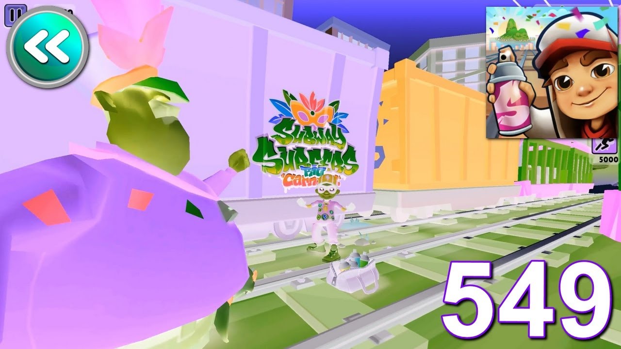 Subway Surfers - Rio Carnival - Super Runner Fernando - Reverse Invert ...