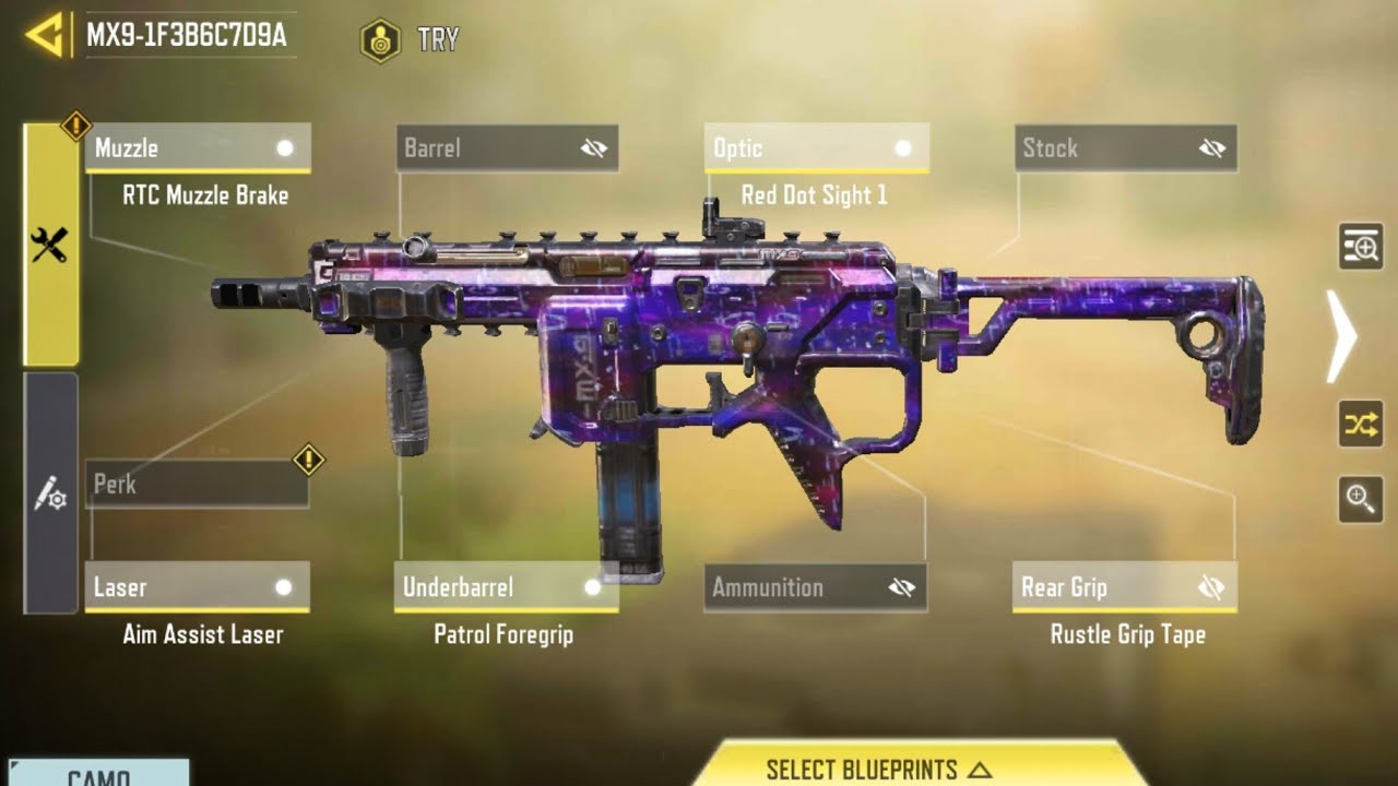 CALL OF DUTY: MOBILE - MX9 - NEON RAIN ARMOUR GAMEPLAY IN HARDPOINT ...