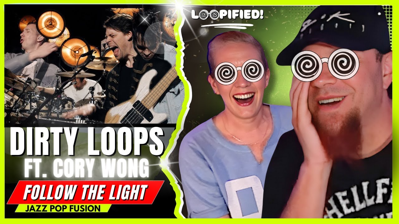 DIRTY LOOPS "Follow the Light" Ft. Cory Wong // Audio Engineer & Wifey React - YouTube