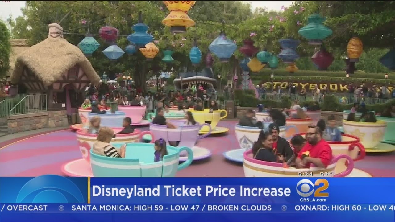 Ticket Prices To Disneyland Go Up Again - YouTube