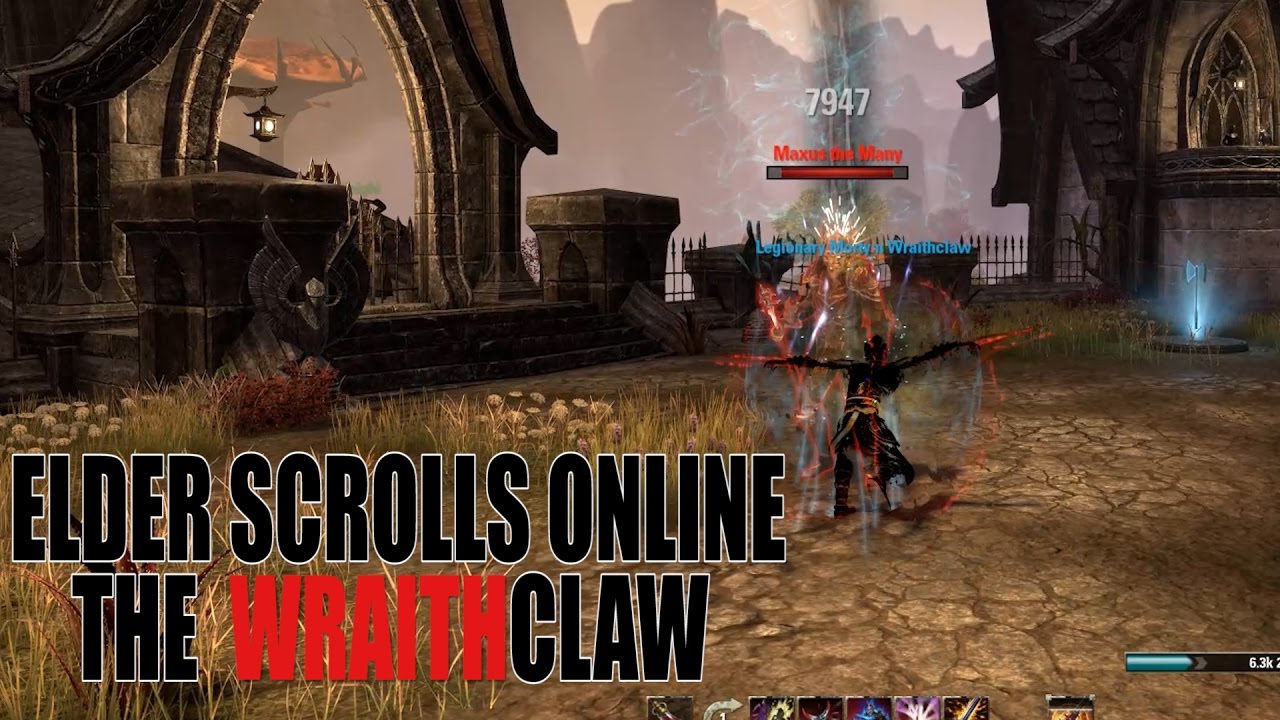 ESO: The Wraithclaw - Solo PvE Stamina DPS Nightblade - YouTube