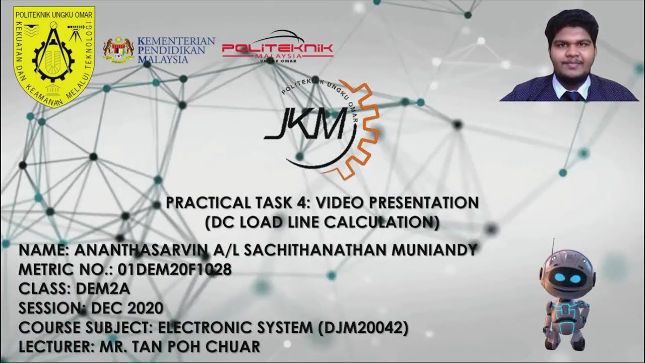 DC LOAD LINE CALCULATION by ANANTHASARVIN - YouTube