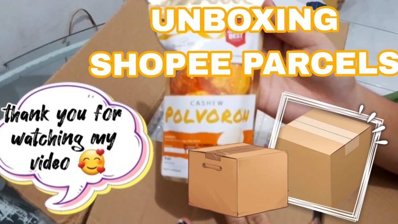 Unboxing Shopee Parcels - YouTube