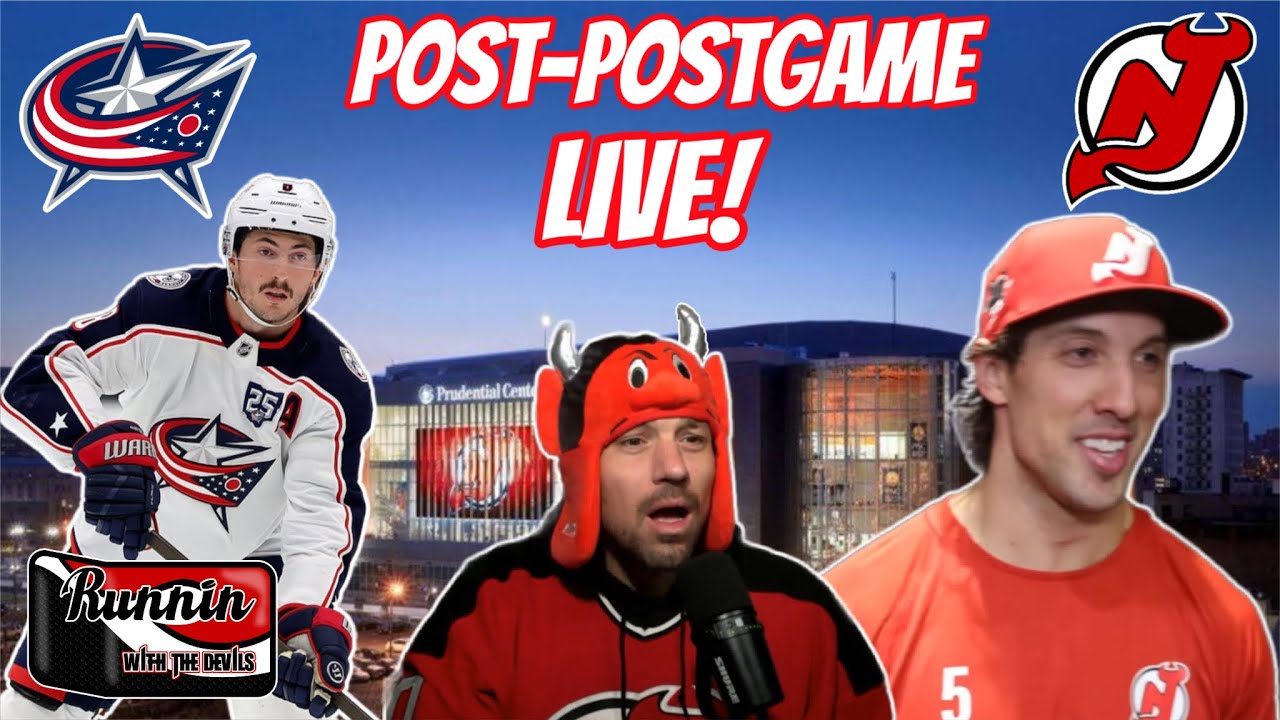 NJ Devils vs. Columbus Blue Jackets Post-Postgame LIVE! 12/1/25 - YouTube