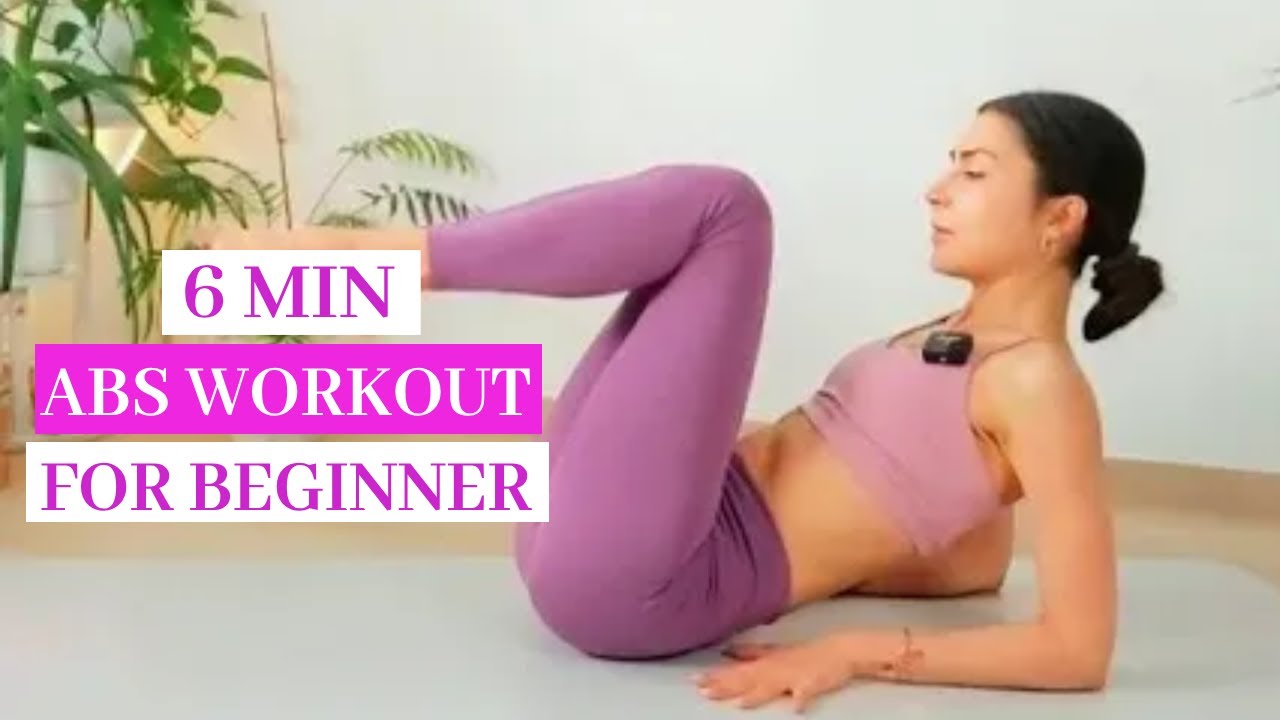 6 MIN EXPRESS ABS WORKOUT - great for beginners | (ENG) - YouTube