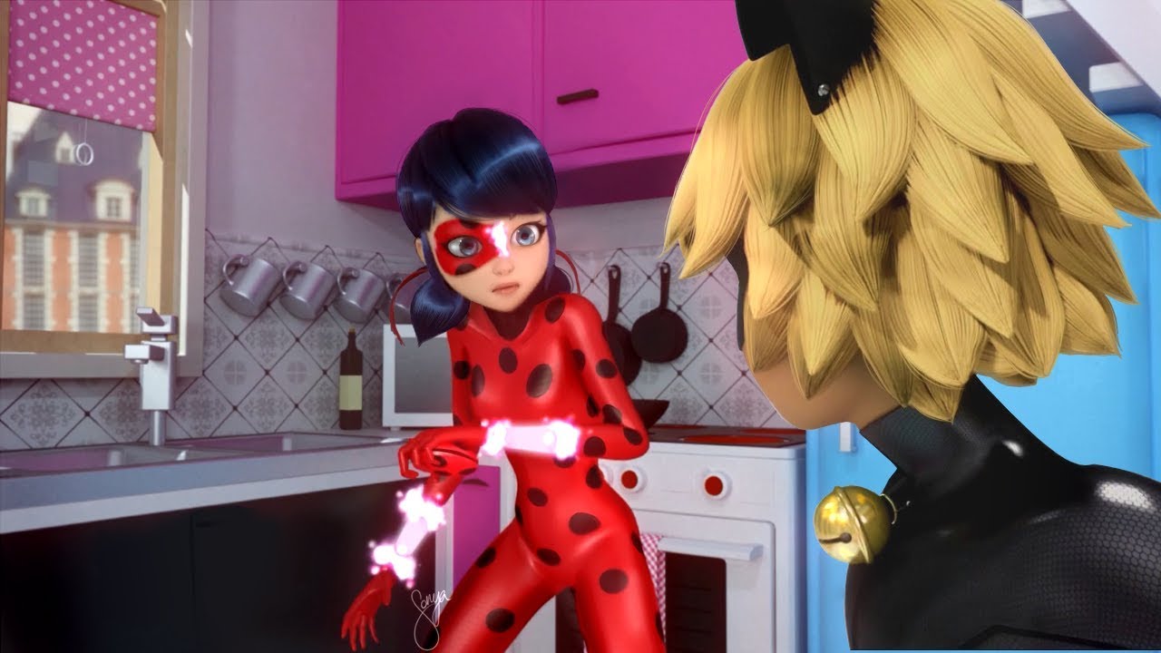 Marinette Reveal Transformation Miraculous Ladybug Speededit Youtube