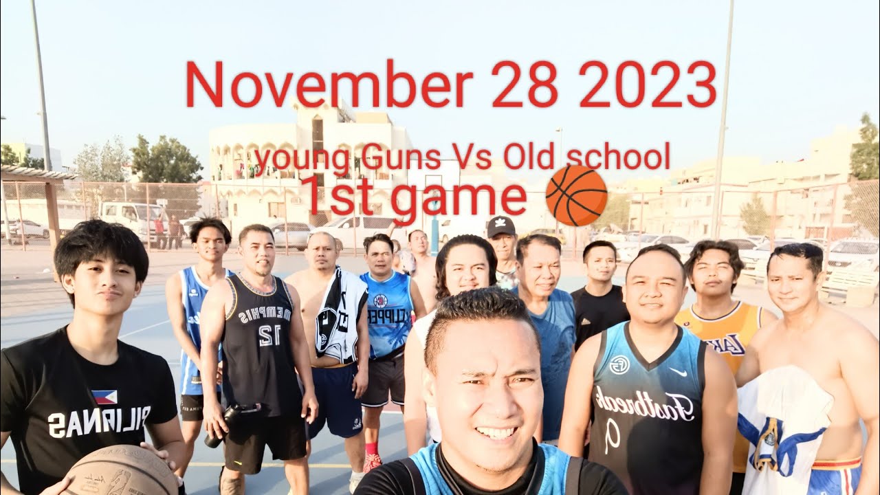 Young Guns Vs Old school... first game 🏀... #November282023#gfgboys ...