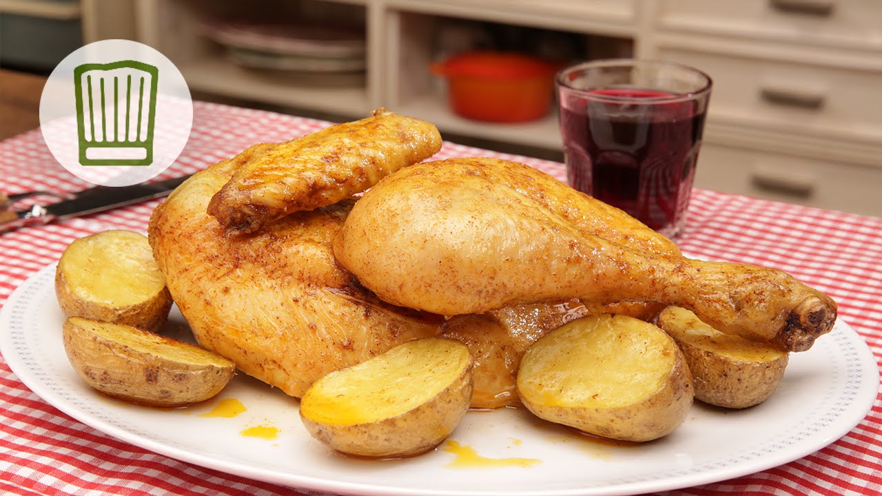 Brathähnchen Rezept #chefkoch - YouTube