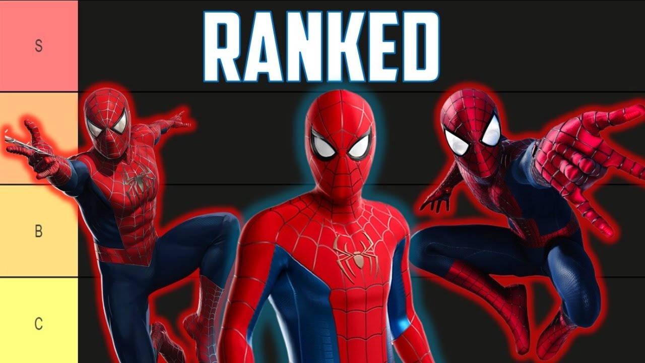 Every Spider-Man Suit RANKED (Tier List) - YouTube