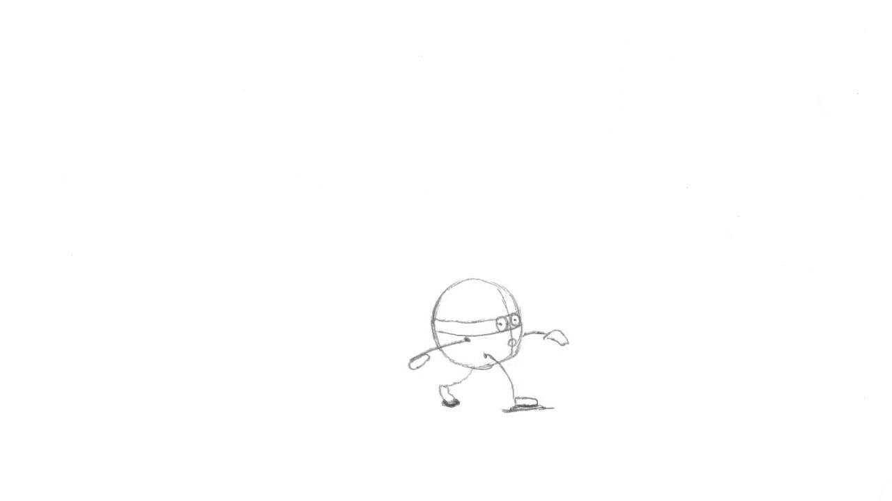 Ball Walk Cycle animation - YouTube