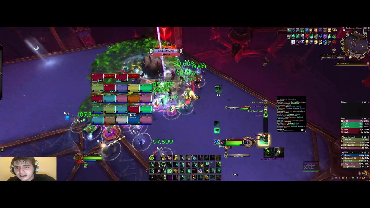 TWW NERUB-AR PALACE MYTHIC QUEEN PROG - YouTube