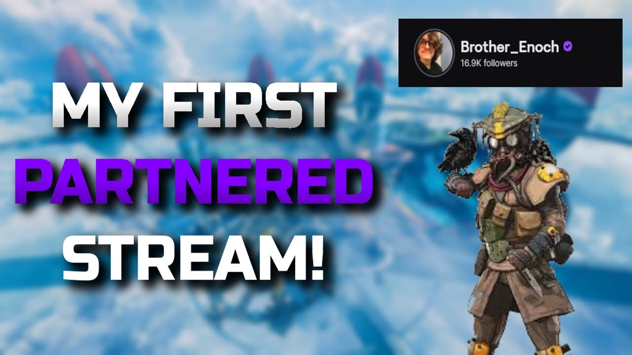 MY FIRST STREAM AS A TWITCH PARTNER! | Apex Legends Ranked - YouTube