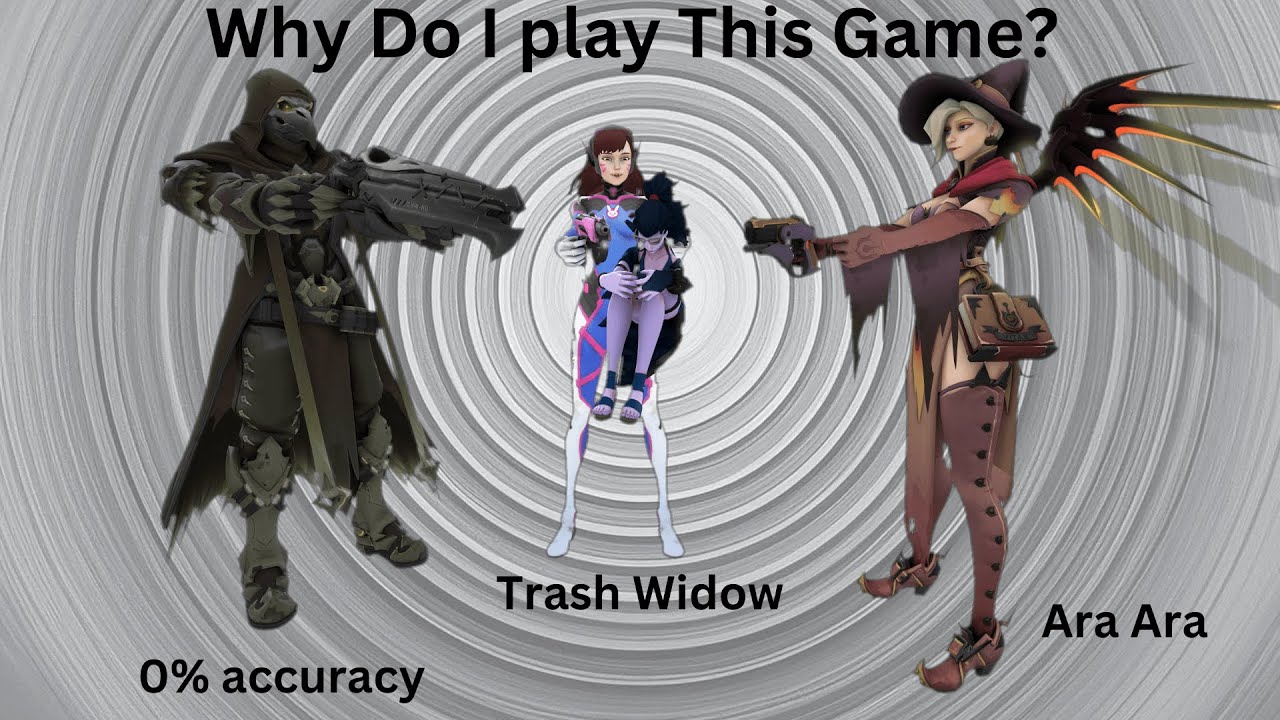 Playing widow for 24 hours -- OW2 - YouTube