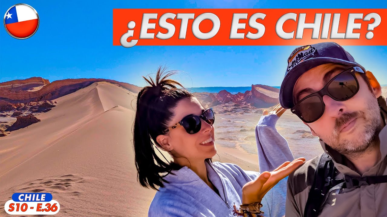VALLE DE LA LUNA 😱 NUNCA habíamos visto algo así hasta que llegamos al ...