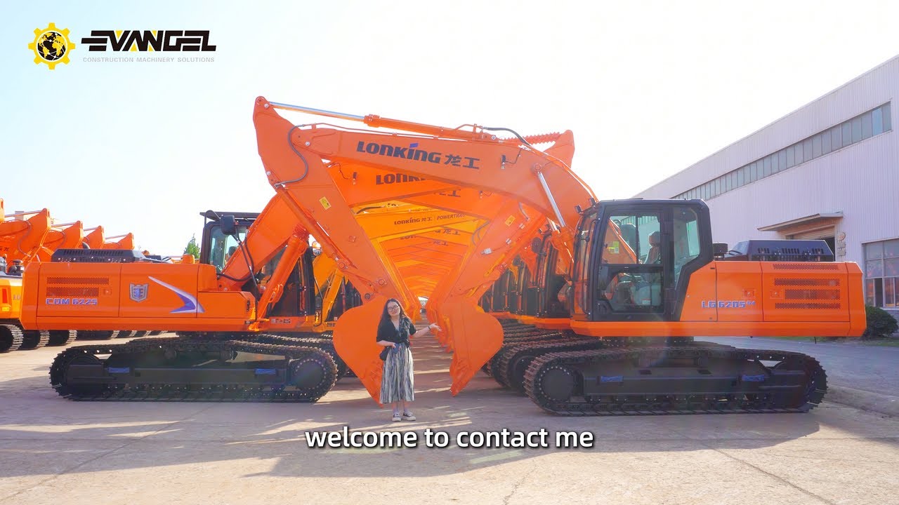 Show You the Strength of LONKING Wheel Loader LG855 - YouTube