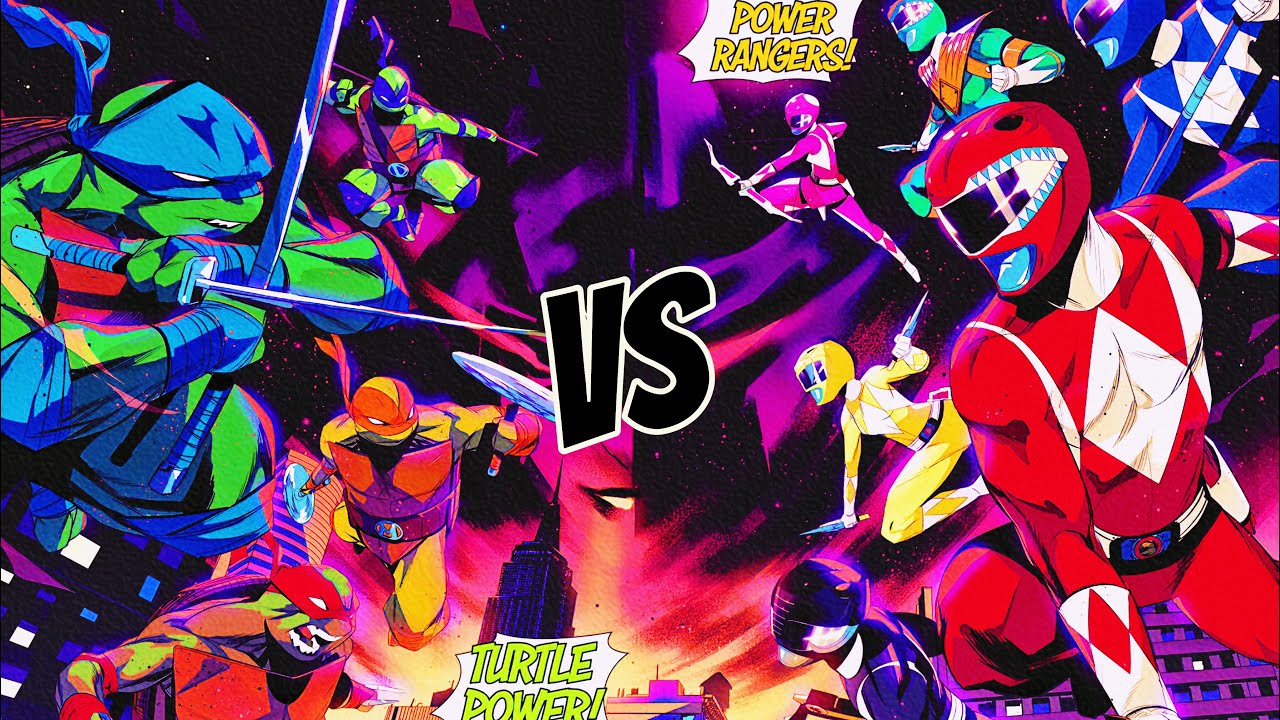 Epic Crossover: Teenage Mutant Ninja Turtles Meet Mighty Morphin Power ...