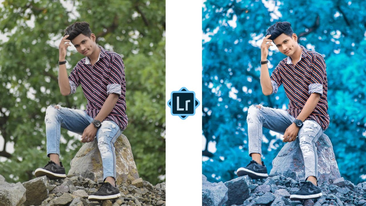 Lightroom Moody Blue Photo Editing || Lightroom Photo Editing Ghaus ...