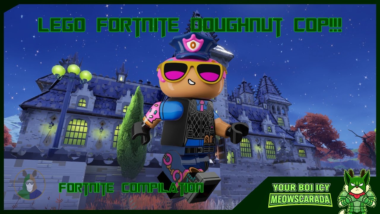 LEGO Fortnite Doughnut Cop!!! - (Fortnite Compilation) - ICY Gaming ...