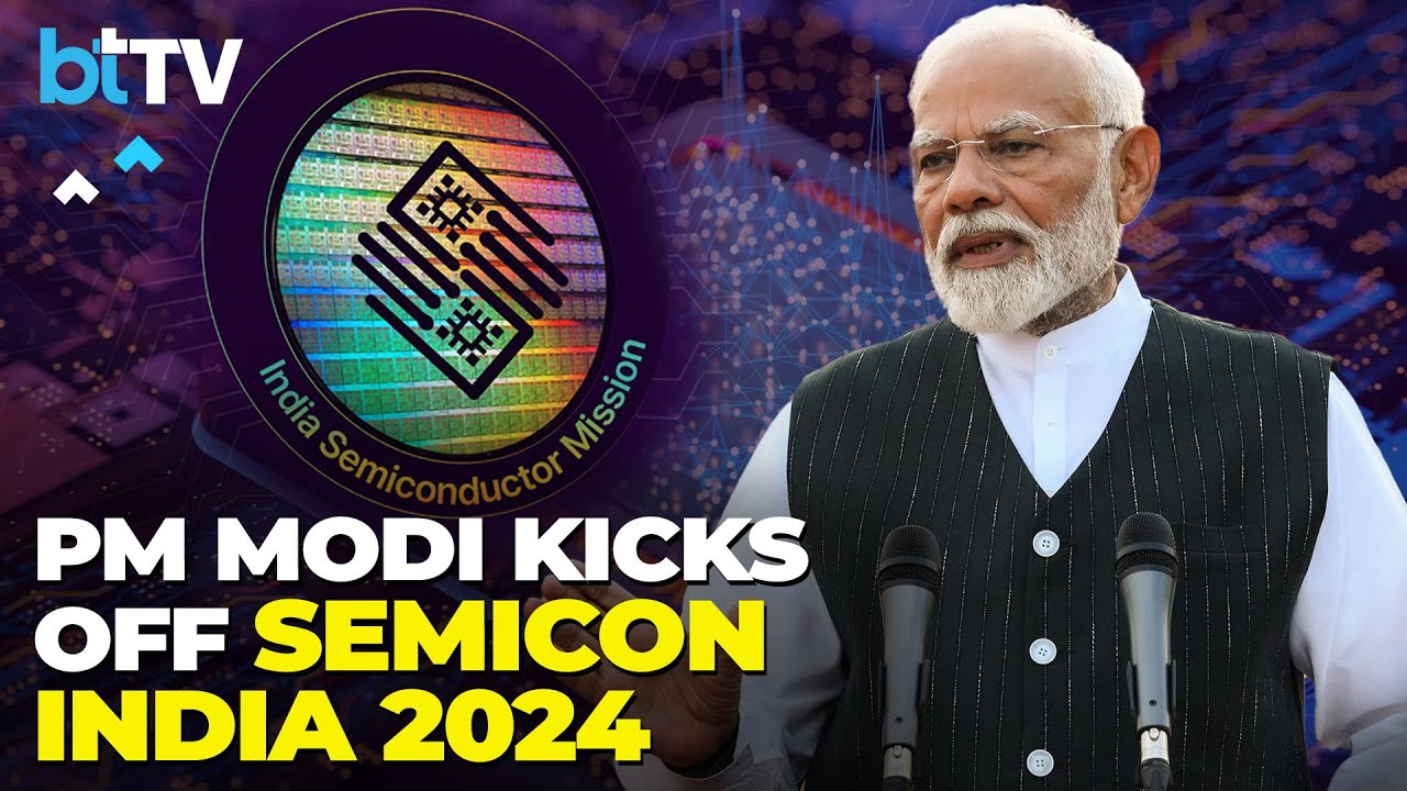 PM Modi In Noida | Inaugurates SEMICON India 2024 LIVE: Showcases India ...