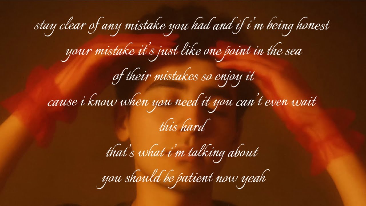 Meril Ortega - better off not being around you (Lyric Video) - YouTube