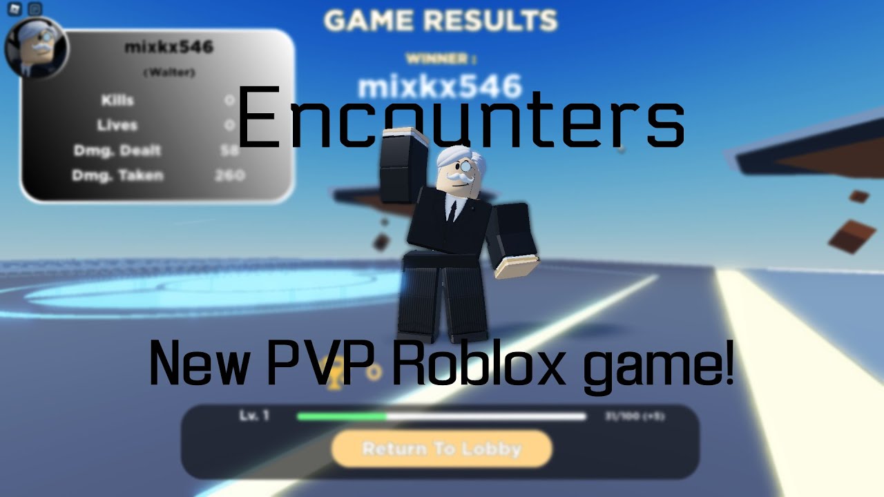 NEW PVP ROBLOX GAME - Encounters - YouTube