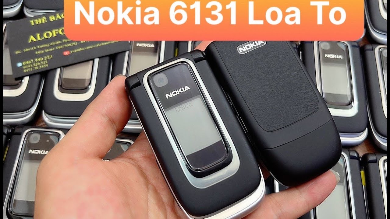 nokia 6131 loa to như cái Đài - YouTube