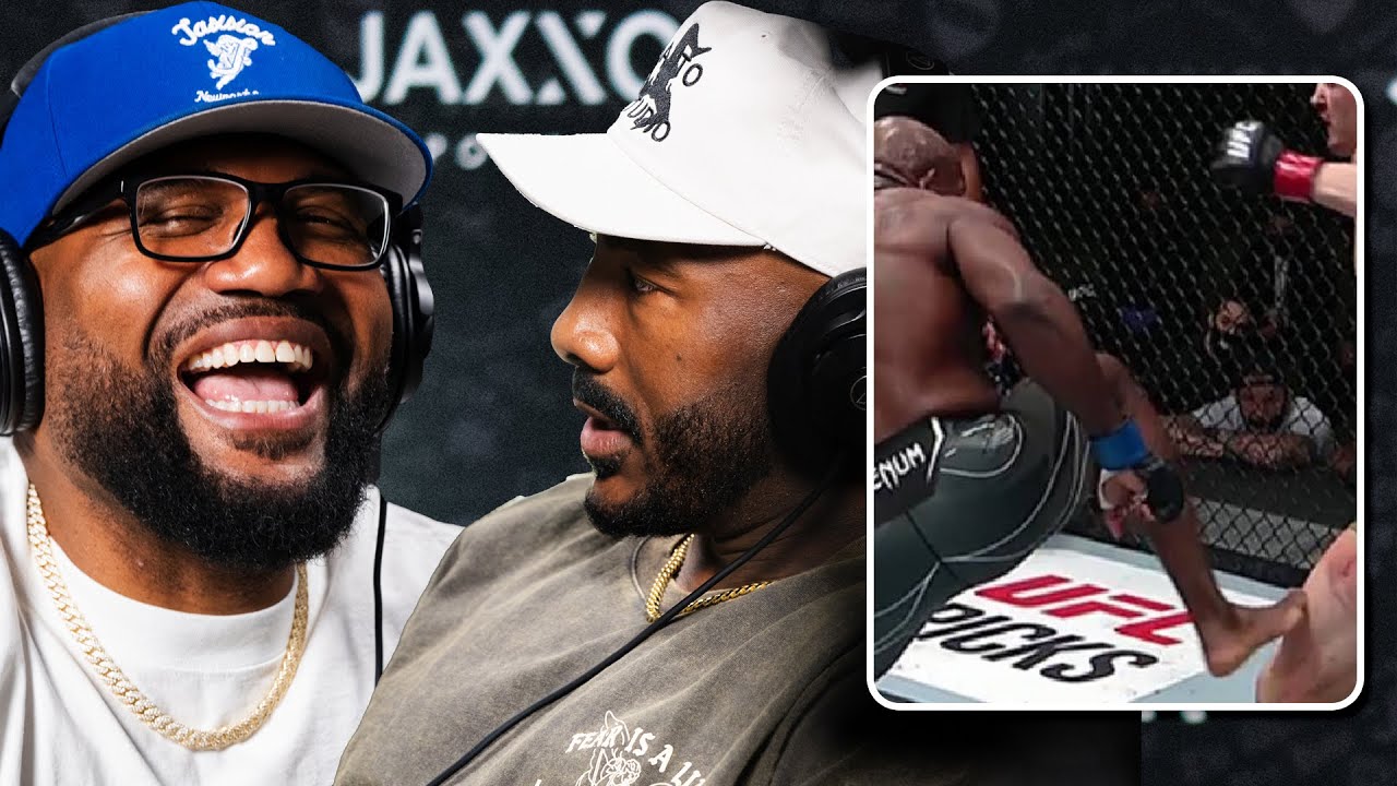 Does Rampage really hate Khalil Rountrees Oblique Kick? - YouTube