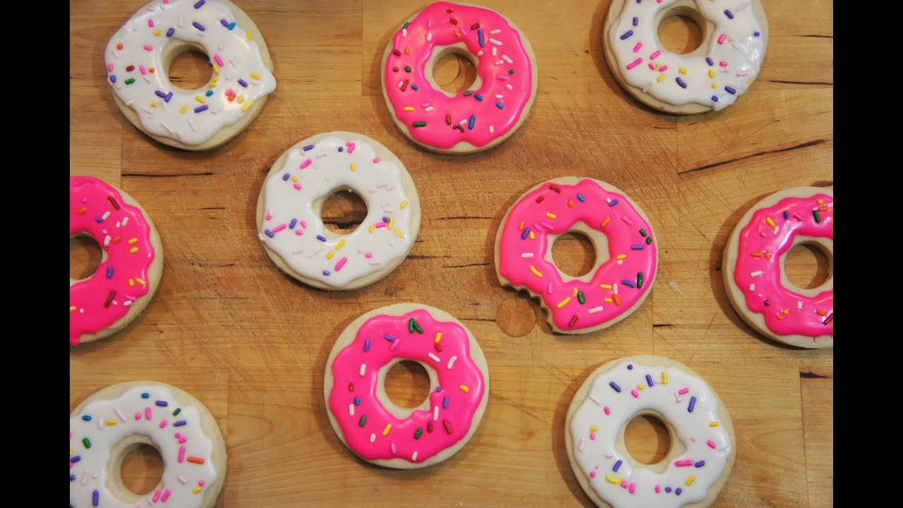 GALLETAS DE DONA - BAKING DAY - DONUT COOKIES - YouTube