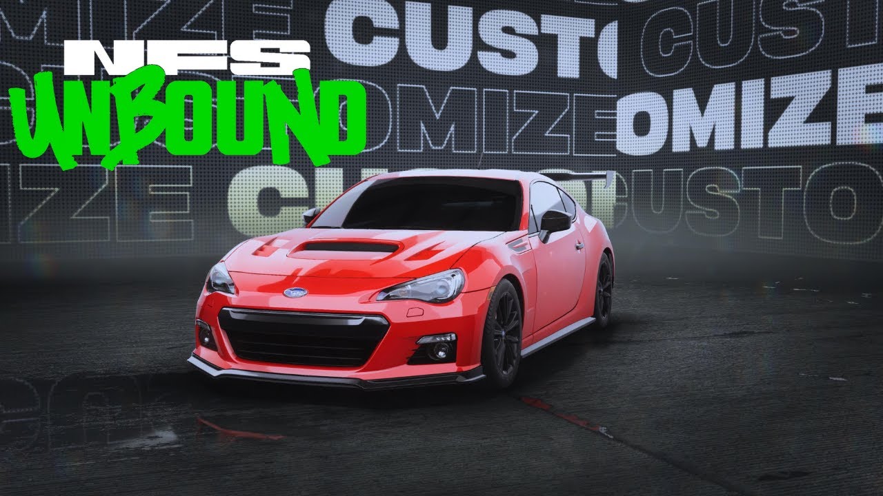 NFS Unbound: Subaru BRZ Customization & Gameplay - YouTube