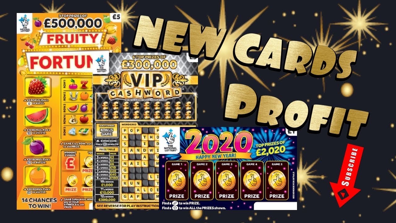 💥 NEW £1 2020 Scratch Cards Fruity Fortune Vip Cash word WIN PROFIT 💥 ...