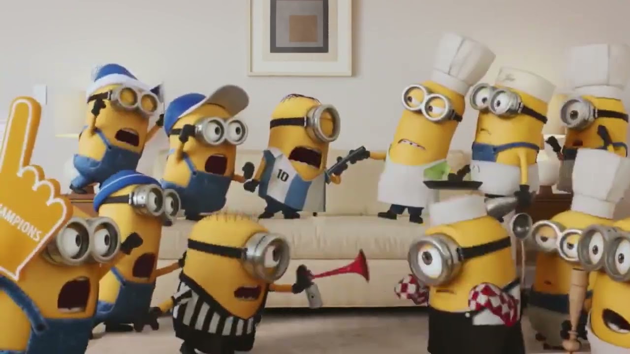 GREEN SCREEN Minions xfinity Commercial TV - YouTube
