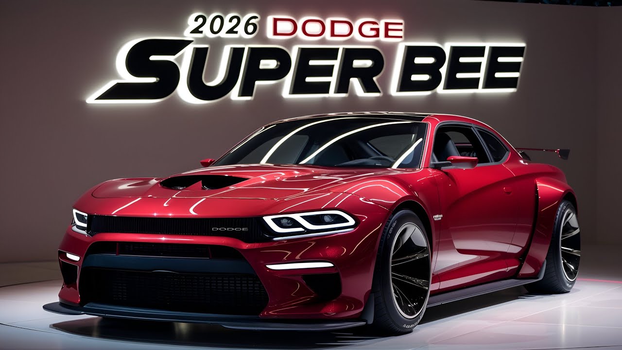 First Look: 2026 Dodge Super Bee's Powerful Performance - YouTube