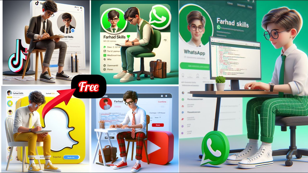 How To Create 3D Ai Social Media Boy Images || Viral Photo Editing ...