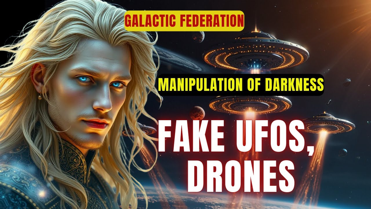 [Galactic Federation] Don't Believe Everything You See. Beware of the Fake UFOs, Drones. - YouTube