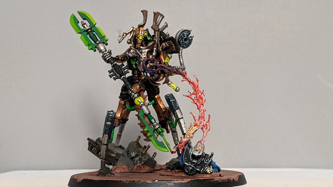 Illuminor Szeras Necrons - Warhammer 40k Einsteiger - Howto Paint - YouTube