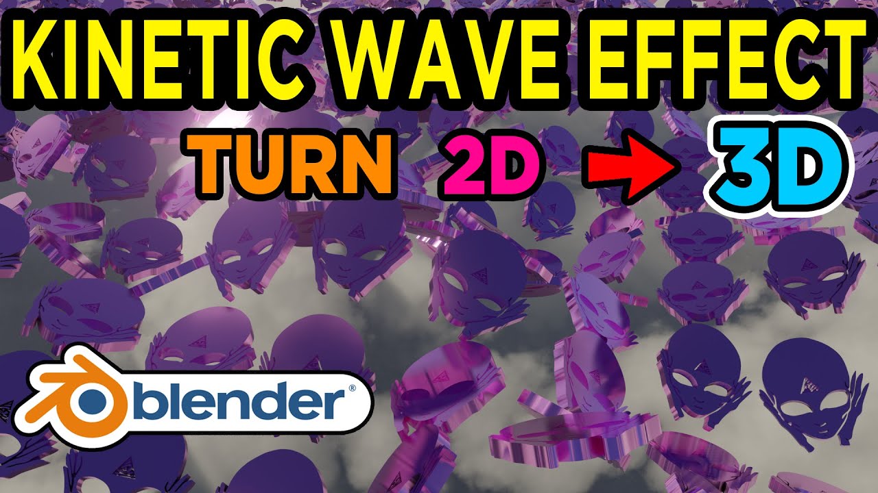 How To Create A Kinetic Wave Effect Using Blender (Beginner Friendly ...