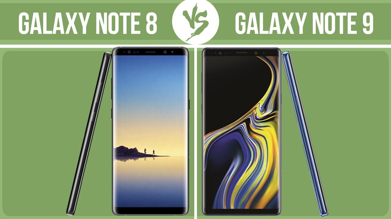 Samsung Galaxy Note 8 vs Samsung Galaxy Note 9 ️ - YouTube