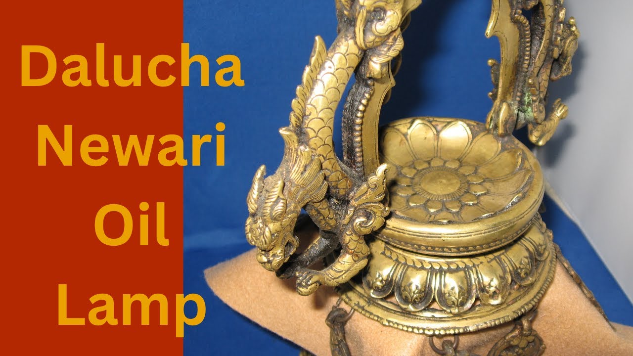 Dalucha - Newari Oil Lamp - YouTube