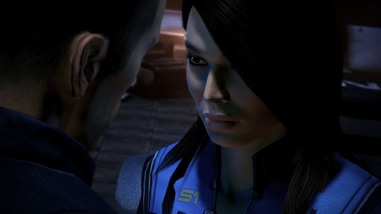 Mass Effect 3 (Male Paragon) - 326 - Act 3 - Shepard & Ashley - YouTube