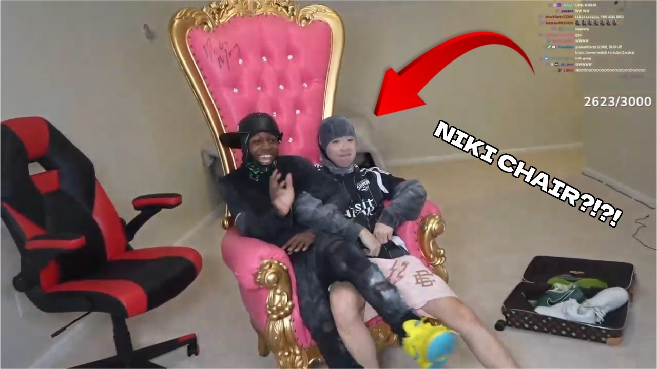 Rakai and ray destroy the nicki chair * robbed the AMP house* - YouTube