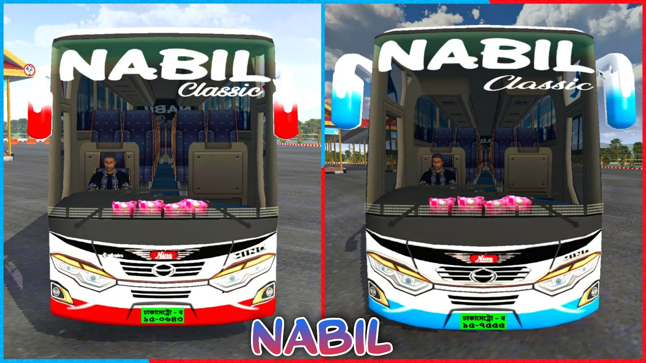 Nabil Bus Skin For Bussid | Bus Simulator Indonesia | Nabil Classic Bus ...