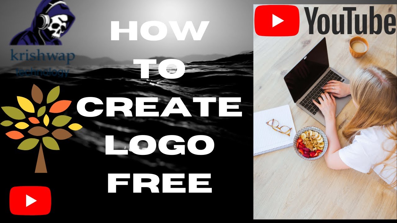 how to create logo free - YouTube