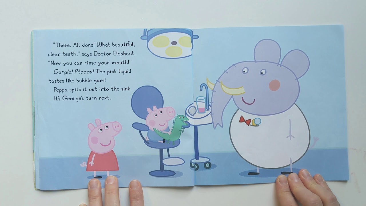 Peppa Pig - Dentist Trip - Read Aloud - YouTube