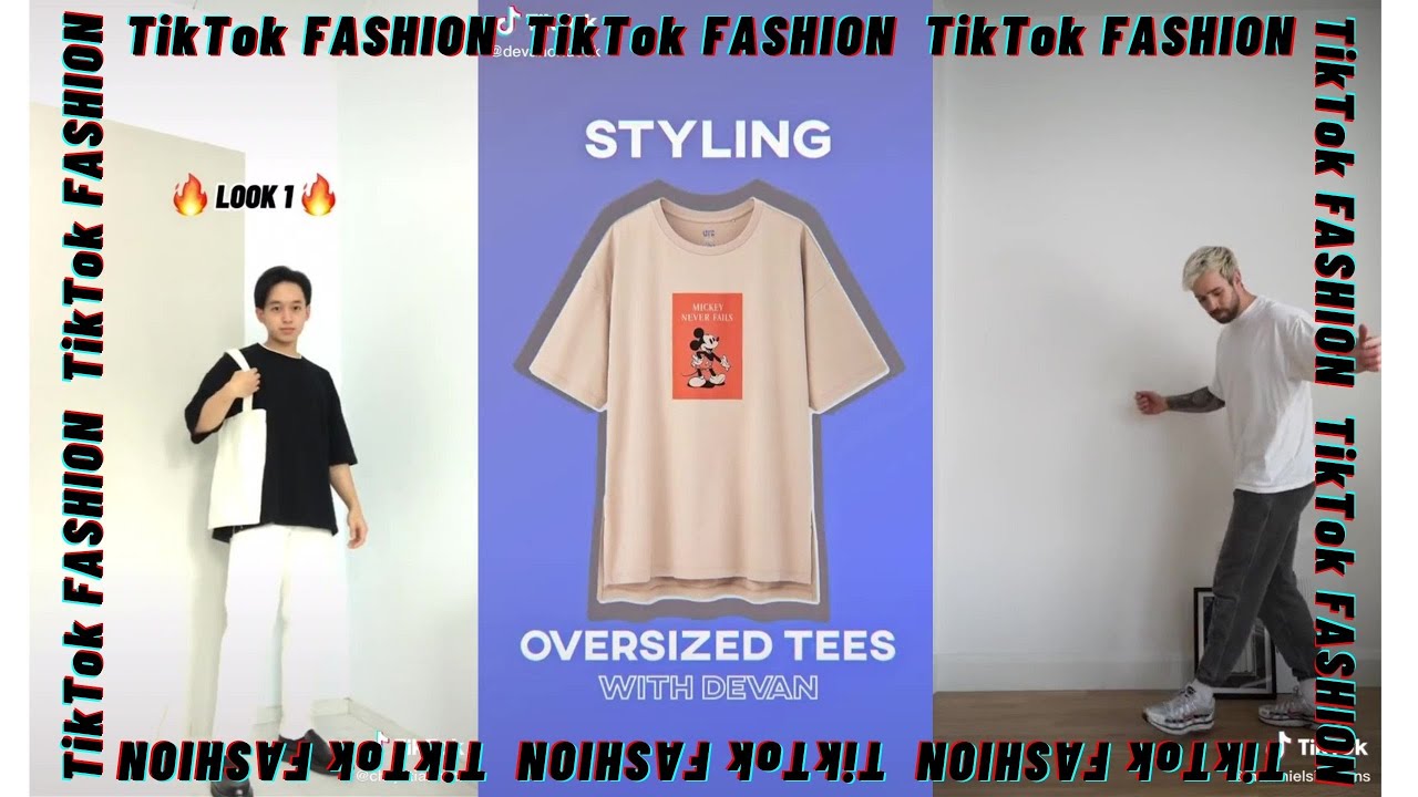 TikTok Fashion: How To Style Oversized Shirts (MEN) - YouTube