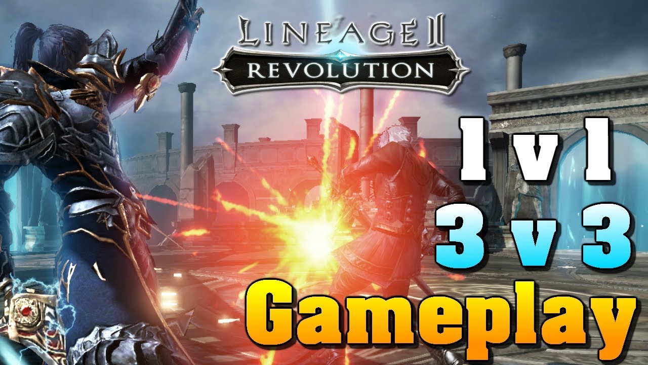 Lineage 2 Revolution - 1v1 & 3v3 Gameplay! - YouTube