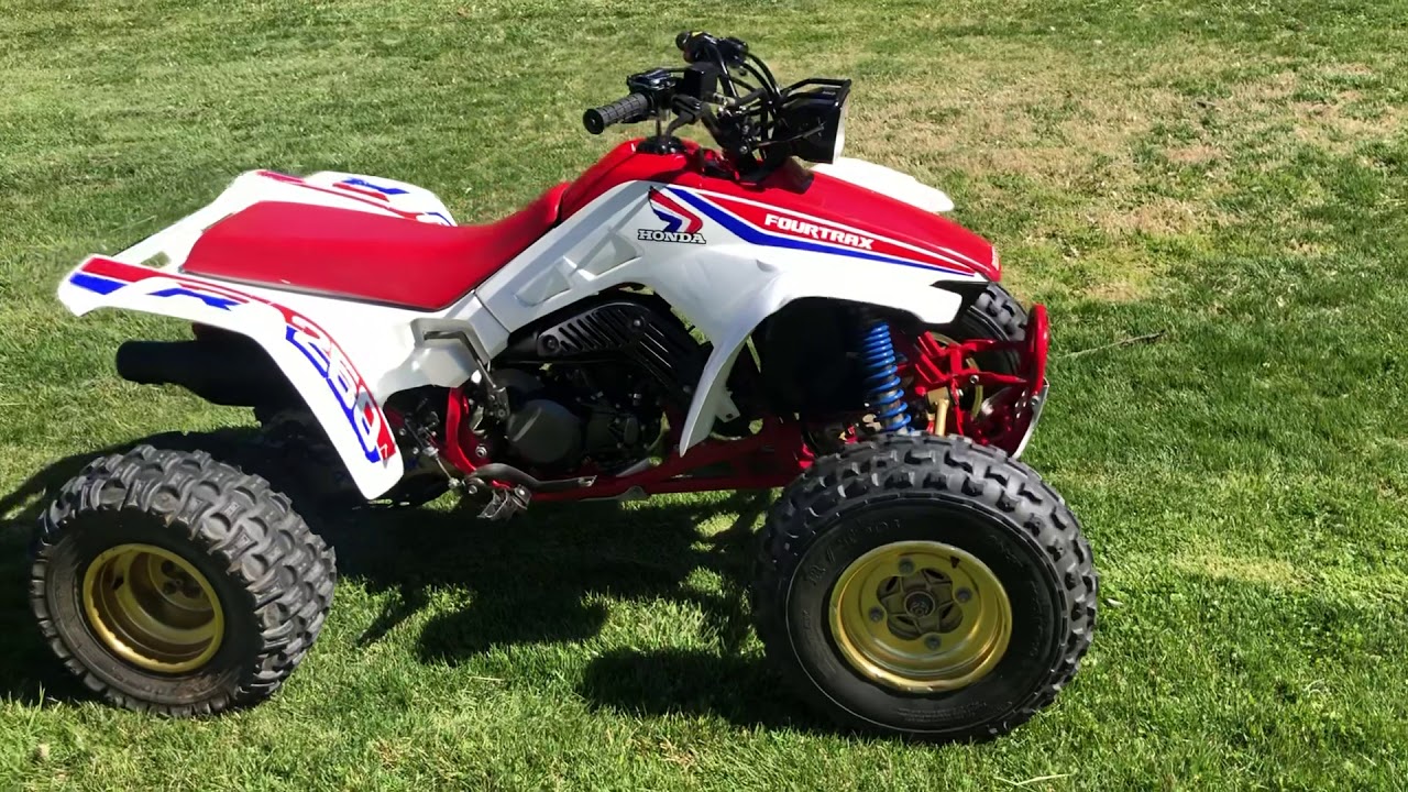 1986 Honda Trx250r Fourtrax For Sale YouTube