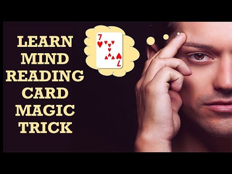 Amazing Mind Reading Card Magic | Mind Reading Tricks | Mentalism ...