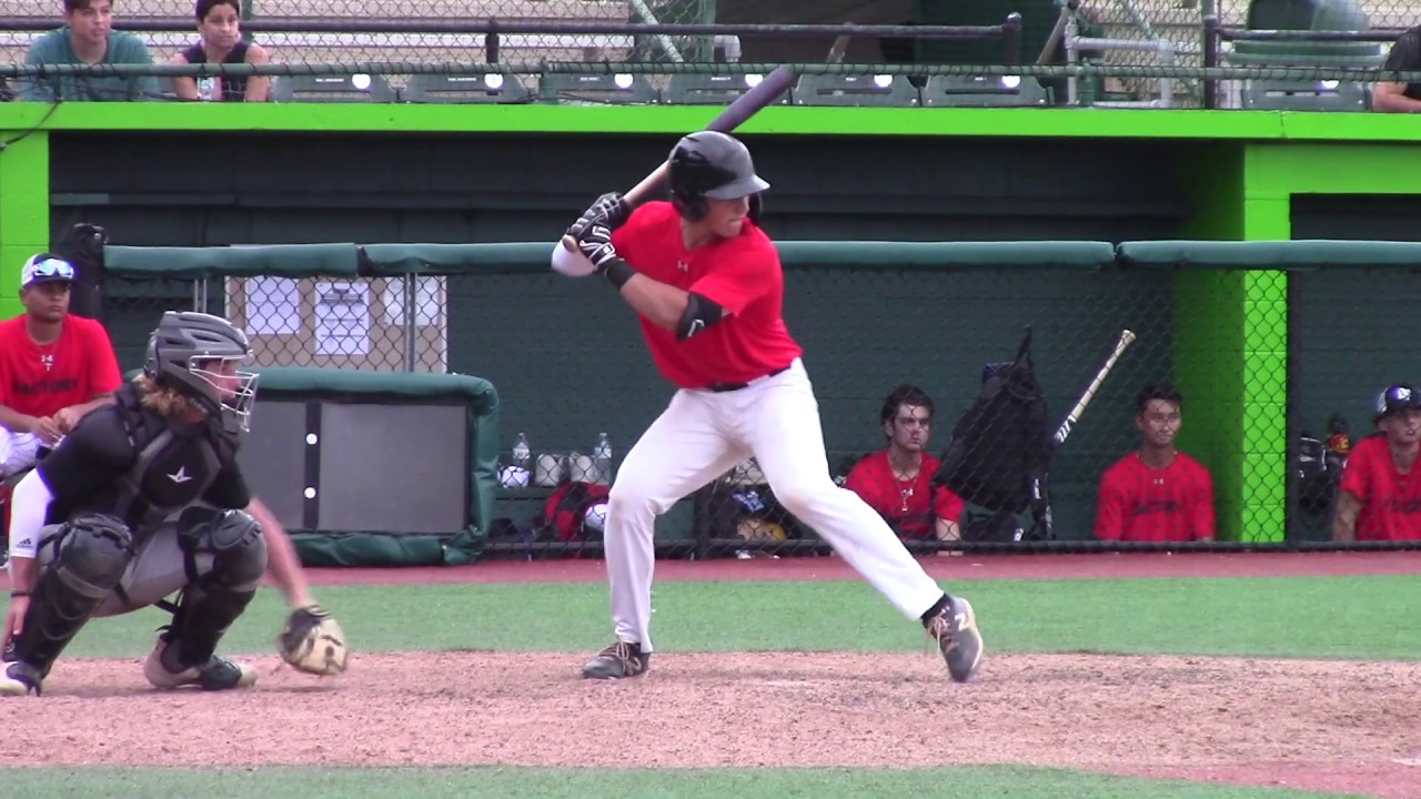 C/OF Jaime Ferrer, '21 FSU commit, UA Baseball Factory showcase - YouTube
