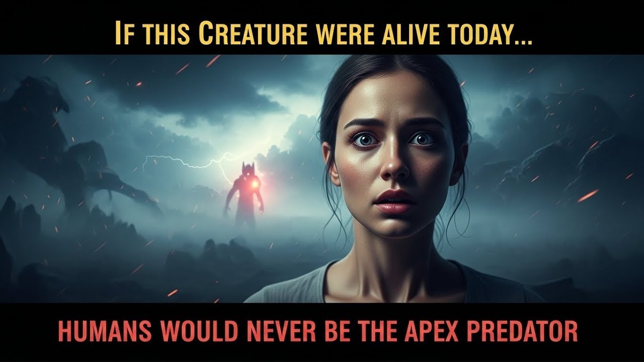 “If this creature were alive today… humans would never be the apex ...